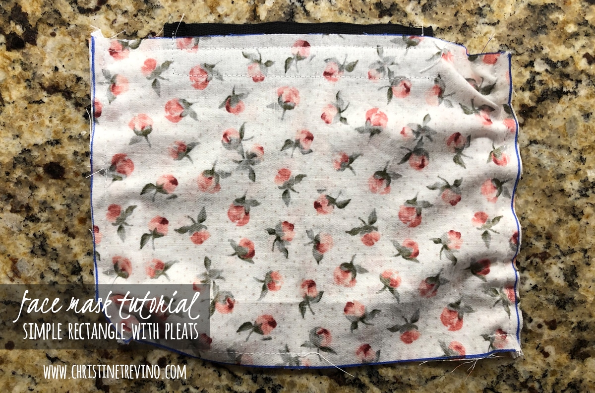 Cloth Face Mask Tutorial [2 masks, 5 sizes] - Christine Trevino